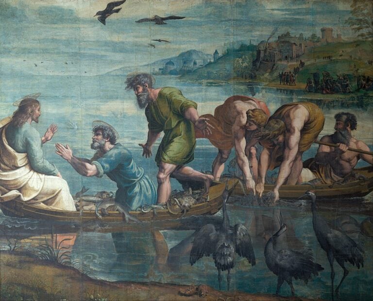 Raphael_-_The_Miraculous_Draft_of_Fishes_-_Google_Art_Project | Blue ...